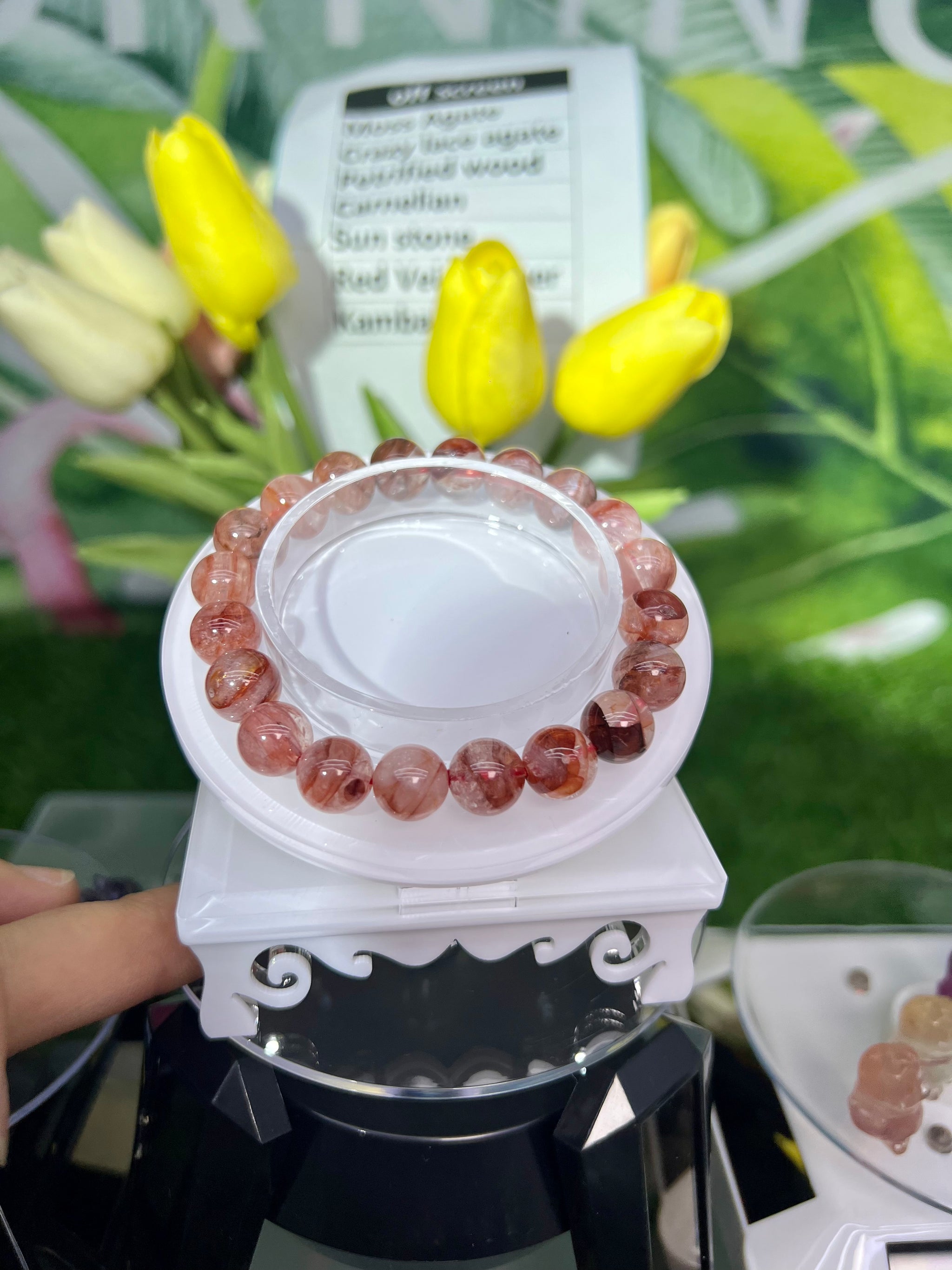 Fire Quartz Bracelet – Crystalmak